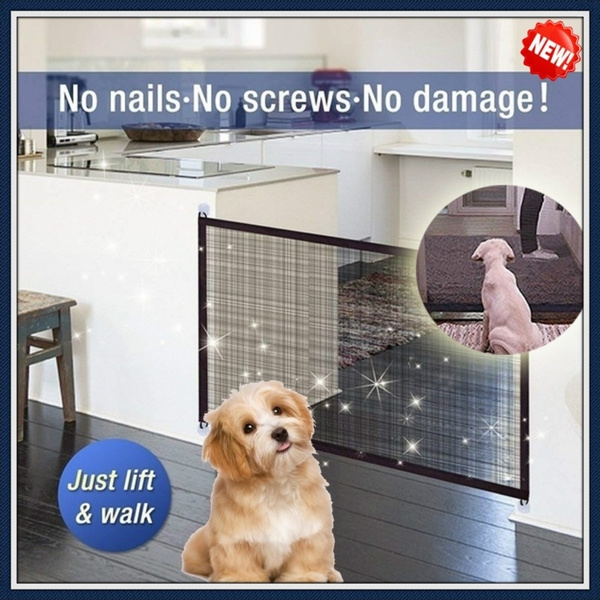 2020 New Saftey Pet Gate - Pet Safety Enclosure Portable Folding Pet ...