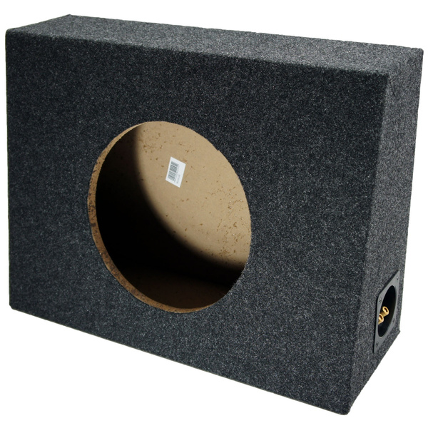 Single 10" Subwoofer Regular Standard Cab Truck Sub Box Enclosure 5/8 ...