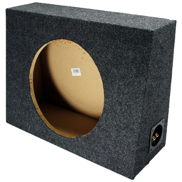 Single 12" Subwoofer Regular Standard Cab Truck Sub Box Enclosure 5/8 ...