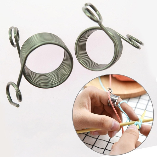 Jacquard Needle DIY Knitting Tool Knuckle Assistant 1PC Guides Braided ...