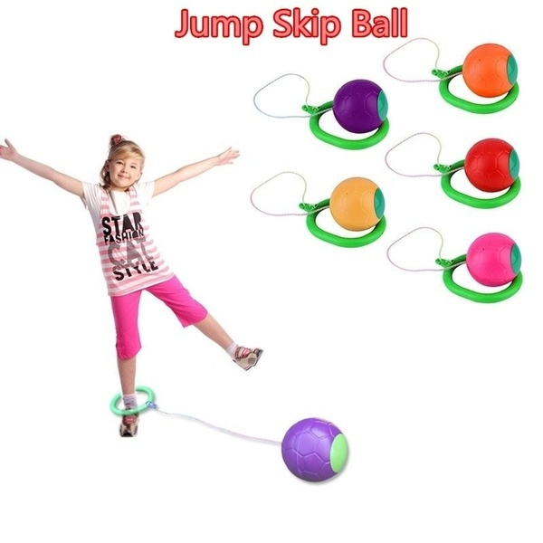Skip Ball Outdoor Fun Toy Balls Classical Skipping Toy Fitness ...