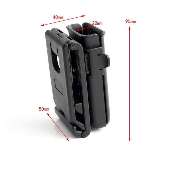 Tactical Universal Mag Holder Single Magazine Pouch Adjustable Mag ...