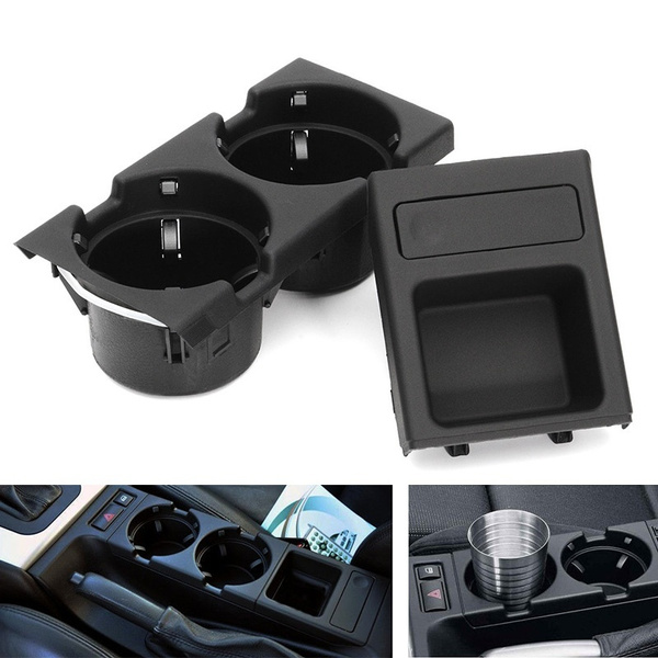Car Front Center Console Holder Drink Cup Rack Storage Box Fit For 1999