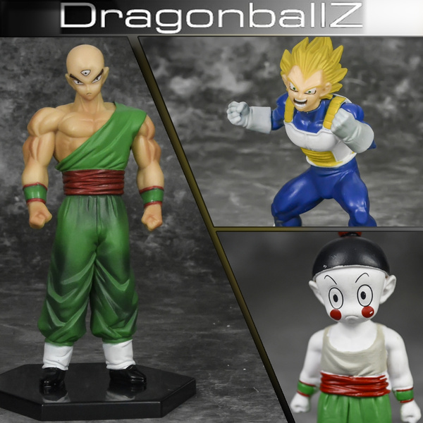 Dragon Ball Z Model Chiaotzu Vegeta DBZ Super Saiyan Tien Shinhan PVC ...