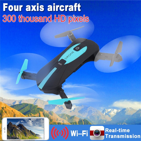 Mini Four-axle Flight Video Camera FPV Phone Control Selfie Drone 0.3 ...