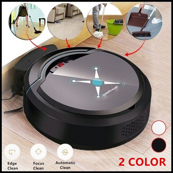 New Upgraded Smart Cleaning Robot Vacuum Cleaner Dust Hair Collector ...