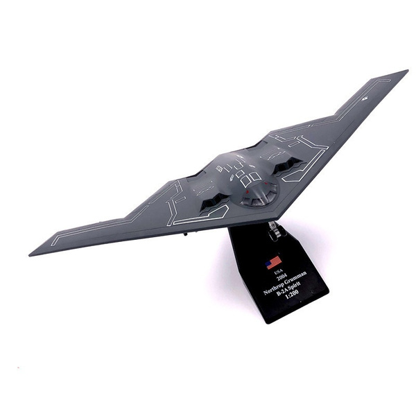 Aircraft Model Toys 1:200 Scale US Northrop Grumman B-2 Stealth Bomber ...