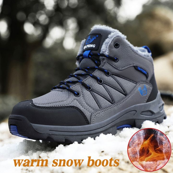 New Arrival Winter Fashion Outdoor Waterproof Snow Boots Hiking ...