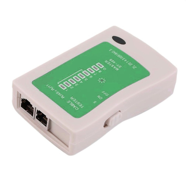 Professional RJ45 RJ11 RJ12 CAT5 UTP Network LAN USB Cable Tester ...