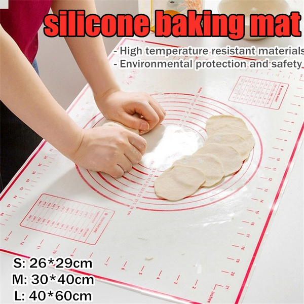 Silicone Baking Mat With Scale Nonstick Rolling Dough Mat High Quality ...