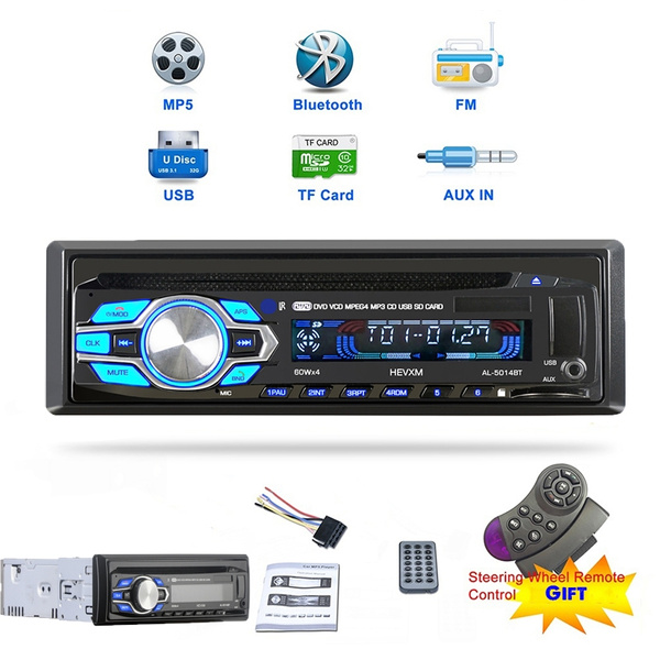 Car Radio Multimedia Player Vehicle-Mounted Full Auto1 DIN HD Screen ...