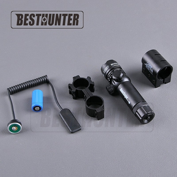 Tactical Sight Green Dot Laser Sight With Picatinny Rail Mount Barrel ...