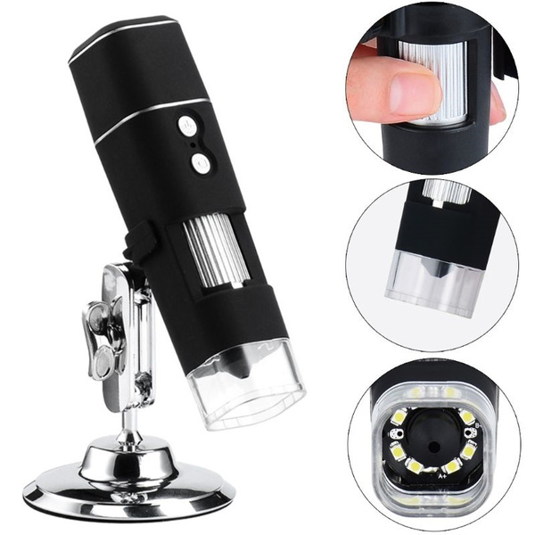 1000X Digital Microscope WIFI Wireless Mobile Phone Electronic ...