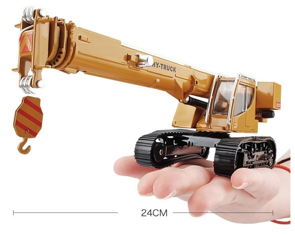 Alloy Engineering Model 1:50 Crawler Crane Model crane Crane Toy high ...