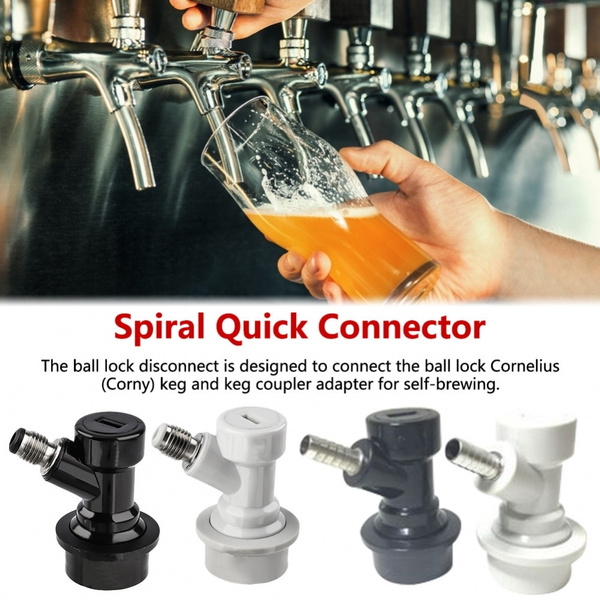 Homebrew beer barrel metering connector Ball lock barrel liquid / Gas ...