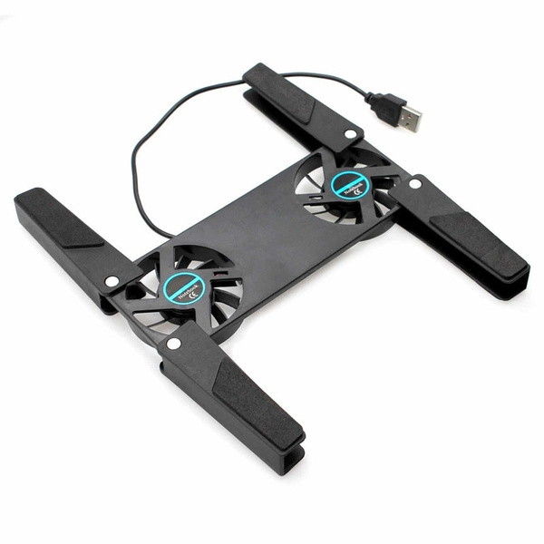 Laptop Cooling Cooler Pad Stand USB powered 2 fans for Laptop Notebook ...