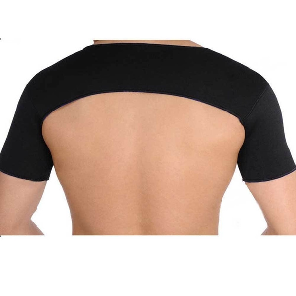 Breathable Shoulder Prevent Brace Guard Support Elastic Muscle Strain ...