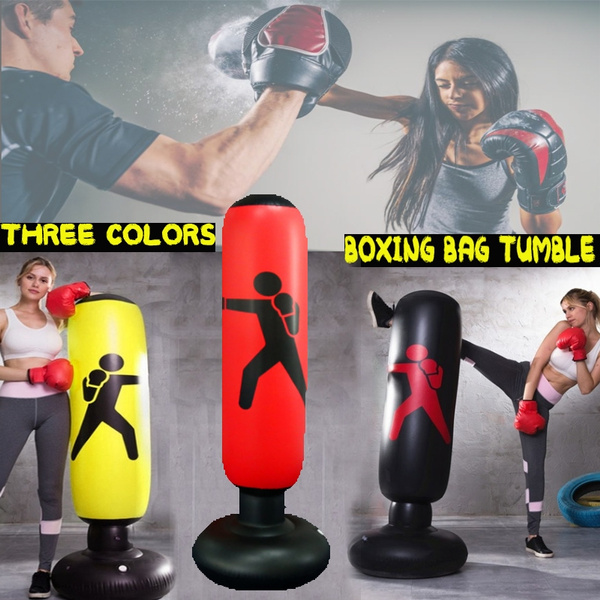 1.6M inflatable thick boxing tumbler bag PVC boxing column tumbler ...