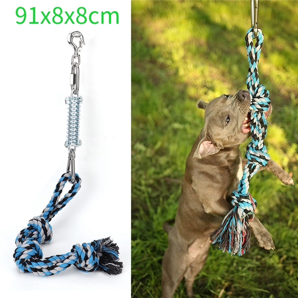 Pet Dog Rope Bone Toy 36" Long Med To Large Dog Play Chew Tug | Wish