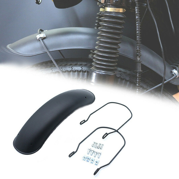 Motorcycle Retro Front Fender Mudguard Universal Scooter Offroad ...