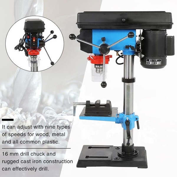Industrial High Precision Hand Adjustable Height Bench Drill Press ...