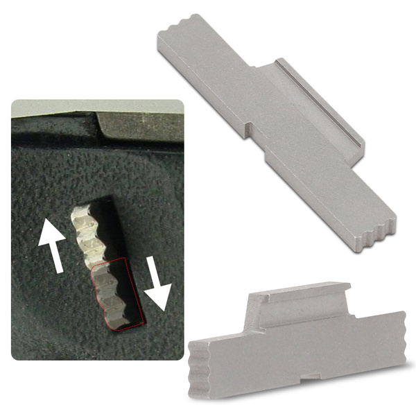 Stainless Steel Glock Slide Lock Lever for ALL Glock Models Gen 1 2 3 4 ...