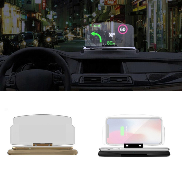 Navigation Bracket Mobile Phone Car GPS Display HUD Heads Up For Cars ...