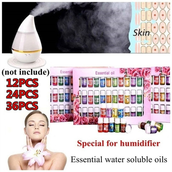 12/24/36 Pcs Essential Oil Humidifier Water Solution Home/Hotel ...