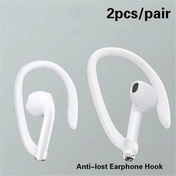 1 Pair Silicone Anti-lost Earphone Ear Hook Holders for Ear Pods ...