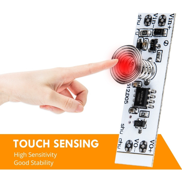 9V-24V 30W 3A Touch Switch Capacitive Sensor Module LED Dimming Control ...