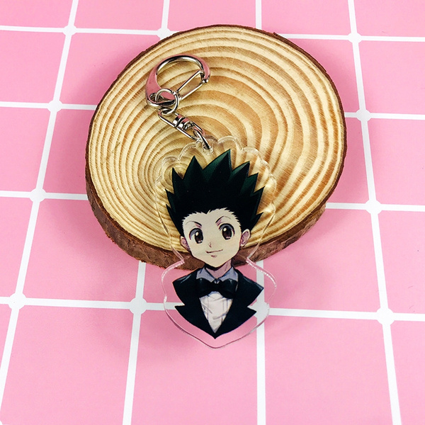 Anime HUNTER X HUNTER Killua Irumi Hisoka Acrylic Pendant Keychain ...