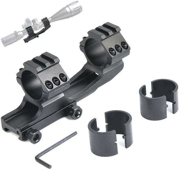 Hunting Tactical QD quick release Rifle Scope Mount Rings 1 inch/ 30mm ...