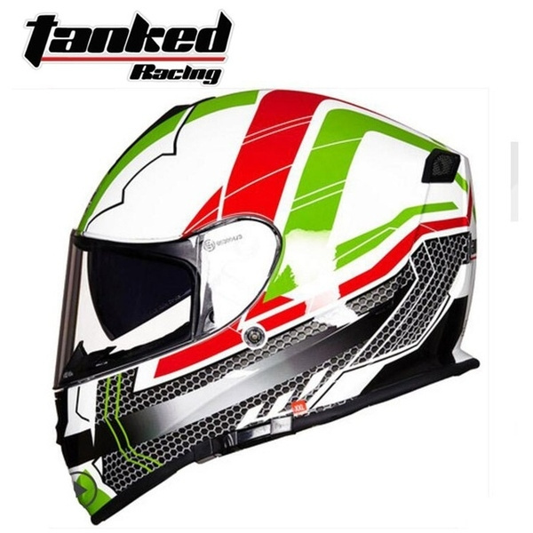 Europe Ece Certification Tanked Racing Full Face Motorcycle Helmet ...