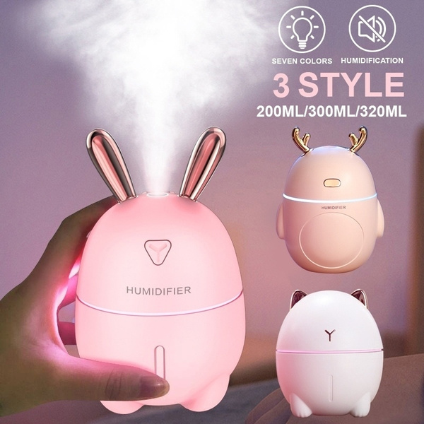 200ML/300ML/320ML Air Humidifier For Children Cute Ultra-Silent USB ...