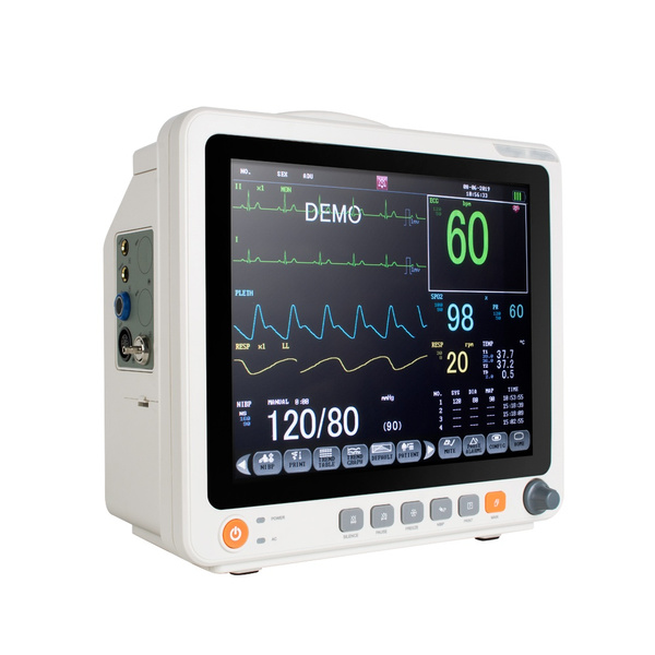12.1'' Portable Digital ICU Patient Monitor Vital Signs Monitor Touch ...