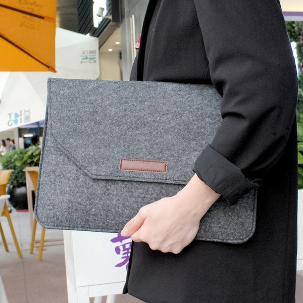 Soft Sleeve Laptop Bag Wool Felt Case For Laptop Macbook Xiaom HP ...