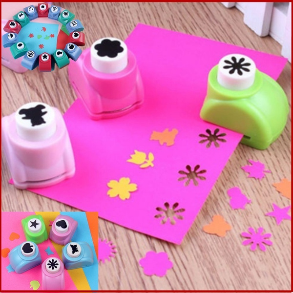 1/5/12pc Different Shapes New Printing Paper Hand Shaper Scrapbook Tags ...