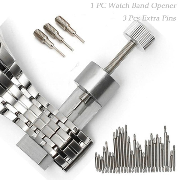 Metal Adjustable Watch Repair Tool Kit Watch Band Strap Link Pin ...
