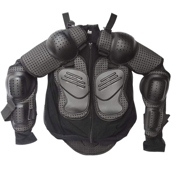 Motorcycle Full Body Armor Protective Jacket Body Guard ATV Motocross ...