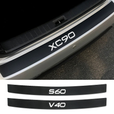 Wish Customer Reviews: Carbon Fiber Rear Protective Sticker for Volvo ...