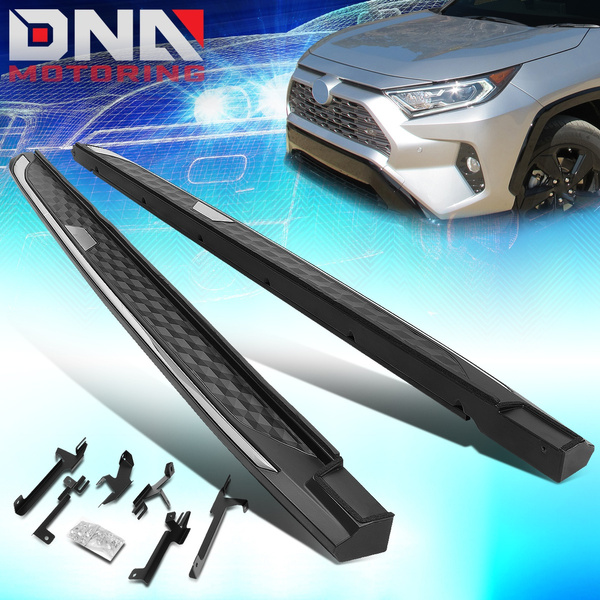 For 2019 to 2020 Toyota Rav4 Pair 5.5"OD Aluminum Side Step Bar Running ...