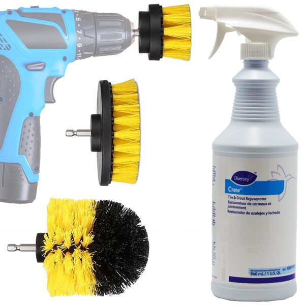 Tile and Grout Cleaner kit: Professional Crew Tile And Grout ...