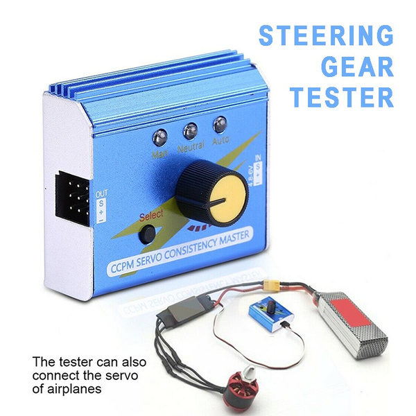 CCPM Servo Consistency Master Motor Tester ESC Checker for RC Plane Car ...