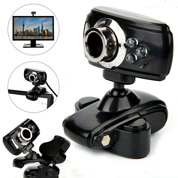 HD USB 50.0M Webcam Video Camera 360° Rotation with Microphone for PC ...