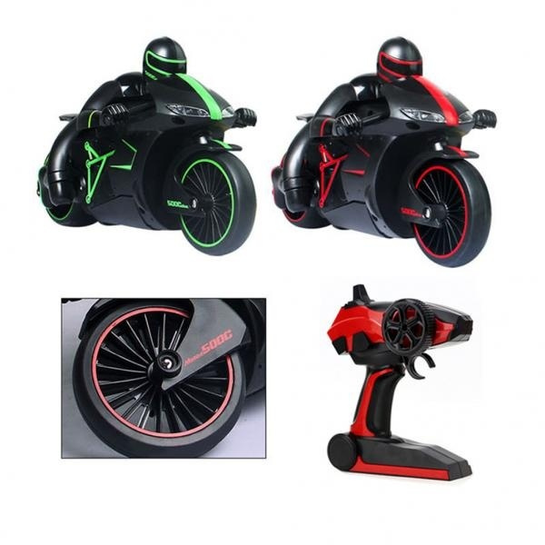 RC High Speed Drift Motorbike 2.4G 4CH Mini Motorcycle Model with Light ...