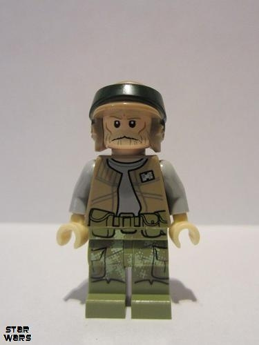 Lego® original STAR WARS - Endor Rebel Trooper 2 Olive Green Commandant ...