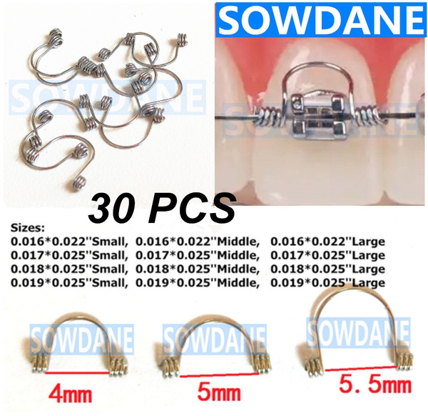 30 pieces(3 packs) Dental Orthodontic Single Anterior Teeth Tooth ...