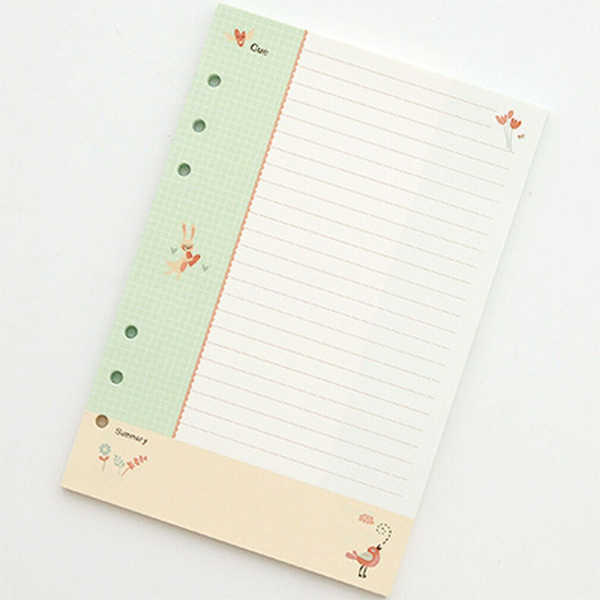New A5/A6 Cornell Colourful Planner Diary Refill Schedule Organiser 45 ...