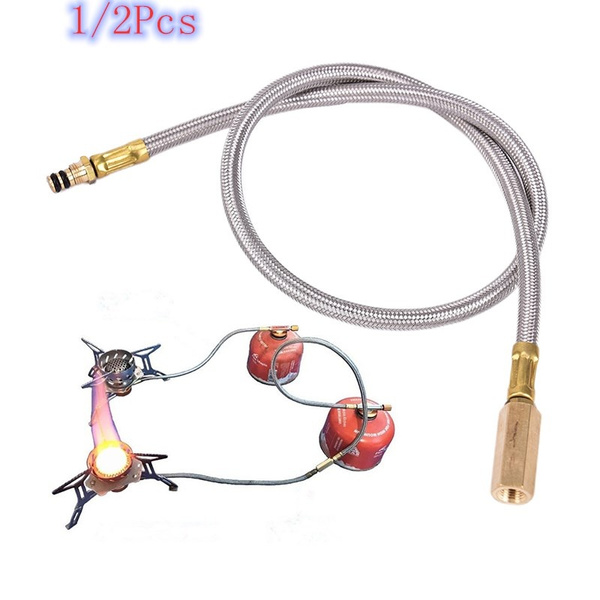 1/2 Pcs gas stove adapter tube 52cm Extend Tube Gas Stove Adapter ...