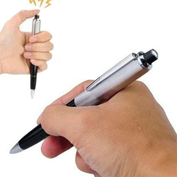 Electric Shocking Pen Toy Gift Shock Joke Utility Gadget Prank Funny ...